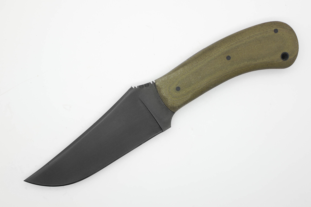 Поясной нож WINKLER KNIVES с рукояткой GREEN LAMINATE купить в Москве ...