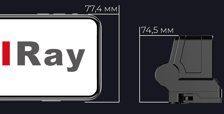 Тепловизионный коллиматор iRay xHolo HP 13 — купить в интернет-магазине по низкой цене с ...